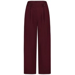 Sublevel Marlenehose in Bordeaux - 45% | Gr&ouml;&szlig;e M | Damenhosen