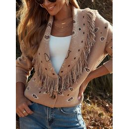 LA Angels Cardigan in Beige - 62% | Gr&ouml;&szlig;e S | Damen-pullover-cardigans