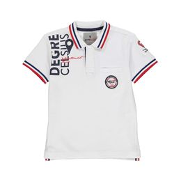 Degré Celsius Poloshirt in Weiß - 60% | Größe 110 | Kinder-oberteile