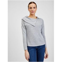 ORSAY Pullover in Grau - 43% | Gr&ouml;&szlig;e S | Damen-pullover-cardigans