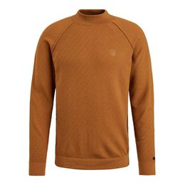 Cast Iron Pullover in Hellbraun - 47% | Gr&ouml;&szlig;e M | Herren-plussize