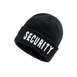 Beanie Brandit "Brandit Unisex Security Beanie", Damen, Gr. onesize, schwarz, Kunstfaser, M&uuml;tzen Beanie