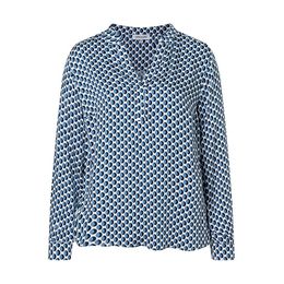 More & More More & More Bluse in Wei&szlig;/ Blau - 16% | Gr&ouml;&szlig;e 40 | Damen-blusen