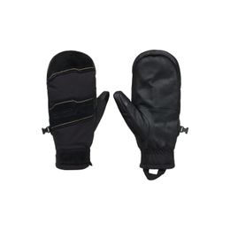 Fleecehandschuhe Quiksilver "Squad Mitt", Herren, Gr. L, schwarz, Leder, Handschuhe