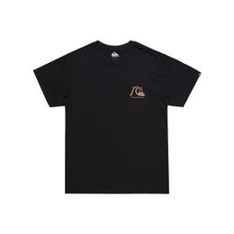 T-Shirt Quiksilver "Evo Original", Damen, Gr. S, schwarz, 100% Baumwolle, Shirts T-Shirt