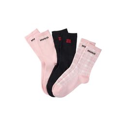 HUGO UNDERWEAR Freizeitsocken »4PQS GIFT CHECK C« mit Label bunt 36-42 36-42 3er-Set Socken von HUGO Underwear