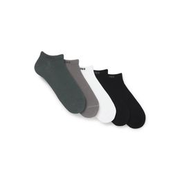 BOSS Sneakersocken »5P AS Uni CC« Packung, 5 Paar tlg. mit Label schwarz 43-46 43-46 5er Pack Sneakersocken von BOSS