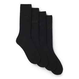BOSS Socken »4PRSGiftset IconicCC« Neuheit, verstärkte Zehen- und Fersenpartie Black 001 40-46 40-46 4er Pack Herrensocken von BOSS