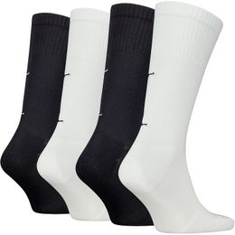 Calvin Klein Jeans Sportsocken »CKJ MEN SOCKS LOGO« Packung, 4 Stk. tlg. mit Logo, One Size black-white - (39/44) - (39/44) Socken von Calvin Klein