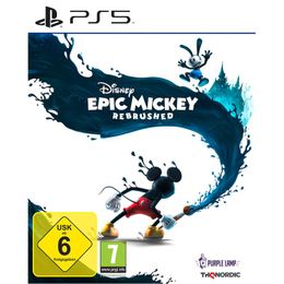 THQ NORDIC Spielesoftware &raquo;Disney Epic Mickey: Rebrushed&laquo; PlayStation 5 ohne Farbbezeichnung Hoher Wiederspielwert mit mehreren Enden, die auf...