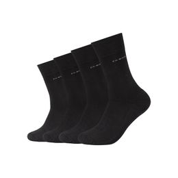 Camano Langsocken »ca-soft« 4 Paar tlg. mit dezentem Logodruck blavk 36-40 36-40 Herrensocke von Camano