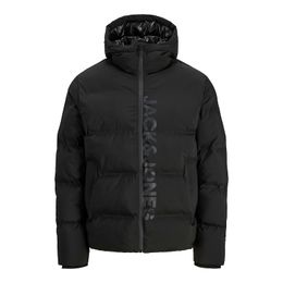 Jack & Jones PlusSize JACK & JONES PLUSSIZE Steppjacke &raquo;JJKAITO PUFFER JACKET PLS&laquo; mit Kapuze Black Detail:WITH PRINT 6XL 6XL Moderne Steppjacke von Jack & Jones Plus Size