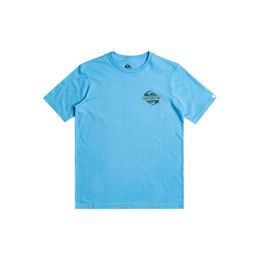 Quiksilver T-Shirt »Rising Water« Azure Blue 12(148-156cm) 12(148-156cm) Stoff: Baumwoll-Jersey-Stoff [160 g/m2]