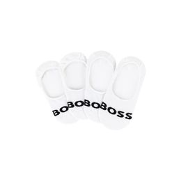 BOSS Businesssocken &raquo;2P SL Uni Logo CC&laquo; Packung, 2er, 2 Stk. tlg. mit Schriftzug White 100 39-40 39-40 2er Pack Businesssocken von BOSS Black Menswear