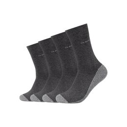 Camano Langsocken »ca-soft« 4 Stk. tlg. mit dezentem Logodruck dark grey me 36-40 36-40 Herrensocke von Camano