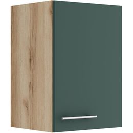 Optifit H&auml;ngeschrank &raquo;Bella&laquo; Breite 40 cm, 1 T&uuml;r, 1 Einlegeboden gr&uuml;n Spanplatte