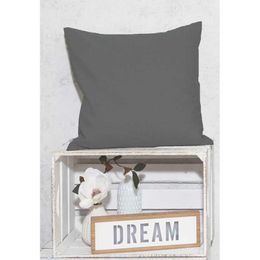 my home Dekokissen &raquo;Velina&laquo; grau Polyester
