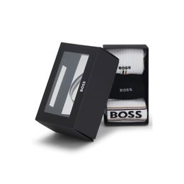 BOSS Socken »Giftset Iconic« 3 Paar tlg. Neuheit, in Geschenk-Box, verstärkte Zehen- und Fersenpartie Open Miscellaneous 960 40-46 40-46 3er Pack...