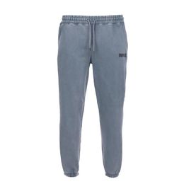 DROPSIZE Jogginghose »HEAVY LOOSE FIT JOGGER« washed grey XL - US-Größen US-Größen XL Passform oversized mit geradem Schnitt und langer Beinlänge...