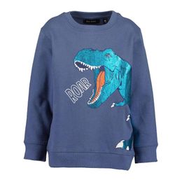 Blue Seven Sweatshirt »Jungen Sweatshirt«, 1 Stk. 541 - JEANSBLAU 98 98 Jungen Sweatshirt mit großem Dinosaurier-Druck