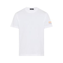 Replay T-Shirt druck am Ärmelabschluss white XXL XXL T-Shirt von Replay