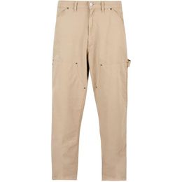 Urban Classics Stoffhose &raquo;Herren Double Knee Carpenter Trouser&laquo; unionbeige 42 - Normalgr&ouml;&szlig;en Normalgr&ouml;&szlig;en 42 Vielseitige Hosen fuer verschiedene...