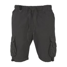Urban Classics Stoffhose &raquo;Herren Double Pocket Cargo Shorts&laquo; magnet S - US-Gr&ouml;&szlig;en US-Gr&ouml;&szlig;en S KLARES DESIGN: Minimalistisch und vielseitig...