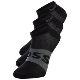 BOSS Sneakersocken &raquo;3P AS Logo CC&laquo; 3 Paar tlg. Black 001 39-42 39-42 3er Pack Freizeitsocken von BOSS Menswear