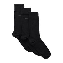 BOSS Socken »3P RS Uni« 3 Stk. tlg. schwarz 47-50 47-50 Hugo BOSS komfortable Socken im Dreierpack