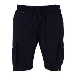 Urban Classics Stoffhose &raquo;Herren Double Pocket Cargo Shorts&laquo; navy M - US-Gr&ouml;&szlig;en US-Gr&ouml;&szlig;en M KLARES DESIGN: Minimalistisch und vielseitig kombinierbar
