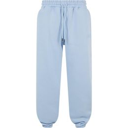 DROPSIZE Jogginghose »Herren Heavy Loose Fit Jogger« baby blue XXL - US-Größen US-Größen XXL Bequeme Sweathosen für Freizeit und Sport