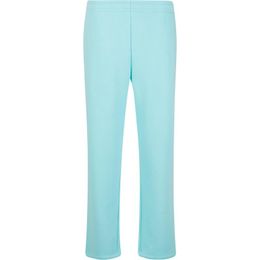 Urban Classics Jogginghose »Fluffy Trackpants« berylblue 4XL - US-Größen US-Größen 4XL Bequeme Sweathosen fuer Freizeit und Sport