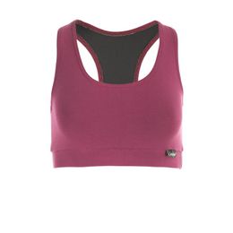 WINSHAPE Sport-Bustier &raquo;WVR1&laquo; berry love XL XL Doppellagiges Sport-Bustier mit Racerback