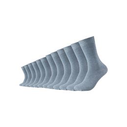 Camano Unisex Langsocken &raquo;comfort&laquo; 6 Paar tlg. mit elastischem Gewebe grau 47-49