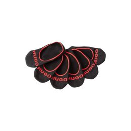HUGO UNDERWEAR F&uuml;&szlig;linge &raquo;3P SL PLUSH LOGO CC&laquo; Packung, 3er, 3 Stk. tlg. mit kontrastfarbenem HUGO-Schriftzug Black 001 43-44 43-44 3er Pack Socken...