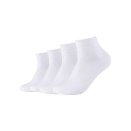 Camano Kurzsocken »ca-soft« 4 Paar tlg. mit weichen Komfortbündchen white 35-38 35-38 Unisexsocke von Camano