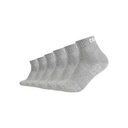 CAMP DAVID Kurzsocken »mesh ventilation« 6 Stk. tlg. mit dezentem Markenlogo light grey melange 39-42 39-42 Herrensocke von CAMP DAVID