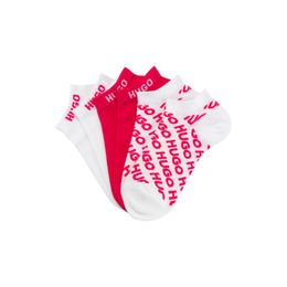 HUGO UNDERWEAR Freizeitsocken »3P AS UNI LOGO CC W« mit HUGO-Logoschriftzügen White 100 35-38 35-38 3er Pack Freizeitsocken von HUGO Womanswear
