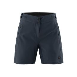 Gonso Fahrradhose &raquo;Adventure Super Shorts W&laquo; Damen Bike-Shorts, Innenhose mit Sitzpolster, Radhose mit Komfortbund nachtblau 52 - Normalgr&ouml;&szlig;en...