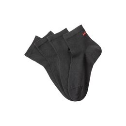 HUGO UNDERWEAR Kurzsocken »2P SH LOGO CC« 2 Stk. tlg. Black 001 39-42 39-42 2er Pack Sneakersocken von Hugo