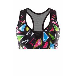 WINSHAPE Damen Sport-BH &raquo;PUSB103-Disco&laquo; Mesh Push-up BH bunt S