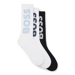 BOSS Socken &raquo;3P QS Rib Logo CC&laquo; mit Logo Open Miscellaneous 962 39-42 39-42 3er-Set Socken von BOSS