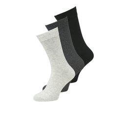 Jack & Jones PlusSize JACK & JONES PLUSSIZE Freizeitsocken &raquo;JACRAFAEL SOCKS 3 PACK NOOS PLS&laquo; Black Pack:Dark grey melange - Light grey melange 47/50 47/50 Socken Packung...