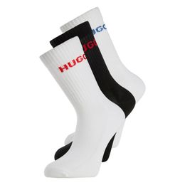 HUGO UNDERWEAR Socken »6P QS RIB LOGO CC« Packung, 6er Pack, 6 Paar tlg. mit eingestricktem HUGO Logo Open Miscellaneous 963 43-46 43-46 6er Pack...