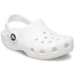 Crocs Clog »Classic Clog K« Hausschuh, Schlappen, Sandale mit Fersenriemen weiß 20 20 Sportiver Clog für sommerliche Aktivitäten