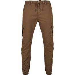 Urban Classics Cargohose »Herren Cargo Jogging Pants« darkground XXL - US-Größen US-Größen XXL BEQUEMER SCHNITT: Bewegungsfreiheit für jeden Tag