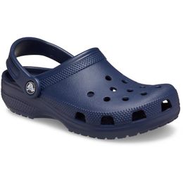 Crocs Clog »Classic Clog K« Hausschuh, Schlappen, Sandale mit Fersenriemen navy 27 27 Sportiver Clog für sommerliche Aktivitäten