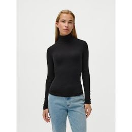 Leger Damen LeGer Rollkragenshirt &raquo;Thamara, LeGer by Lena Gercke&laquo; slim fit, basic schwarz 34