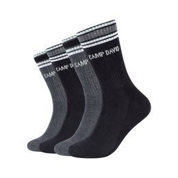 CAMP DAVID ABS-Socken »cushioned« 4 Stk. tlg. mit verstärktem Zehenbereich black black 43-46 43-46 Herrensocken von CAMP DAVID