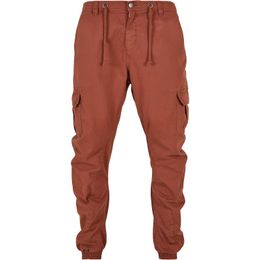 Urban Classics Cargohose »Herren Cargo Jogging Pants« terracotta XXL - US-Größen US-Größen XXL BEQUEMER SCHNITT: Bewegungsfreiheit für jeden Tag